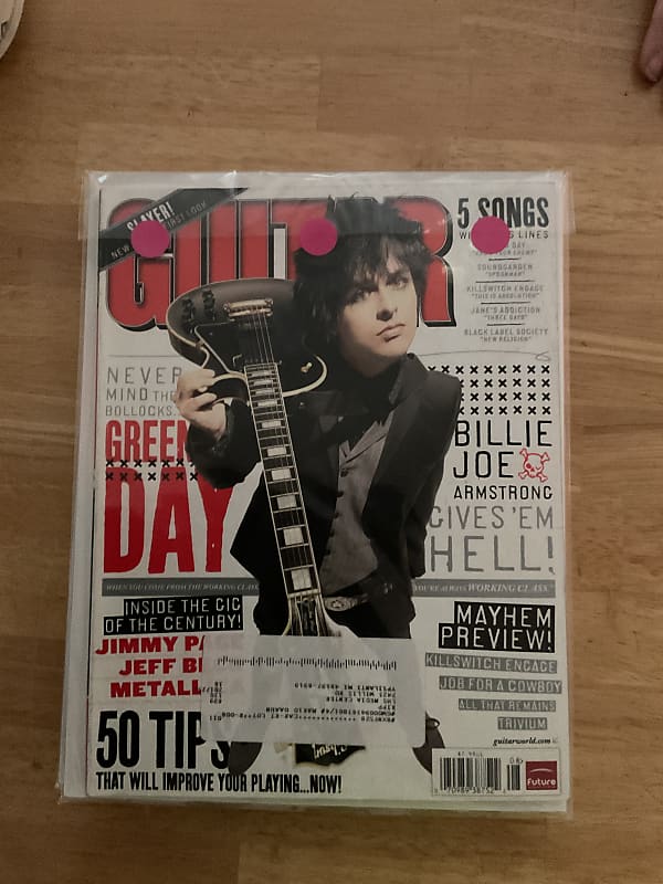 Guitar World Magazine Back Issue August 2009 - Billy Joe | Reverb