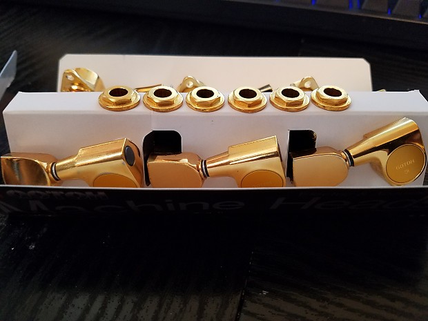 Gotoh tuners machine heads gold | Reverb