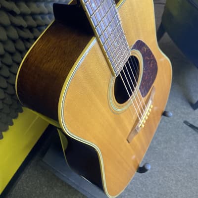 Morris MD-506 Acoustic Guitar 1980s Natural | Reverb