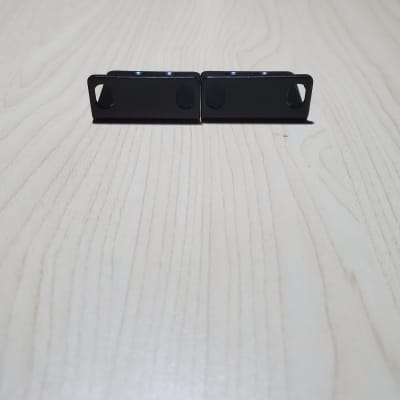 Unbranded 1 space Rack Ears - Black | Reverb