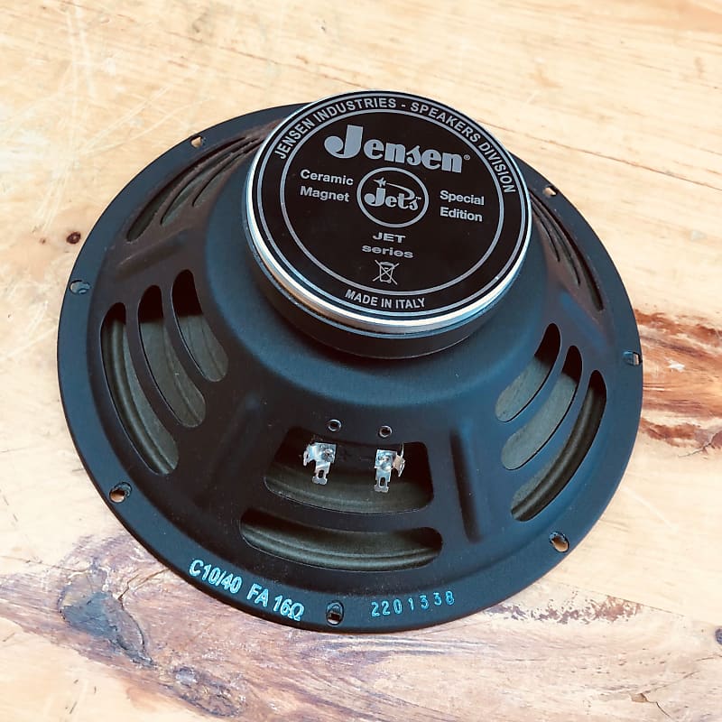 Jensen Jet Series 10" 16Ohm Guitar Amp Speaker | Reverb