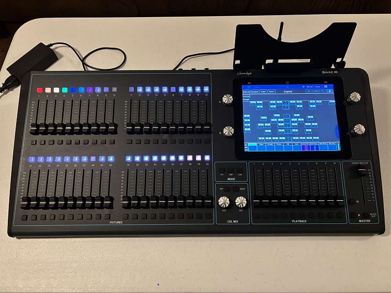 Chamsys QuickQ 30 Lighting Console with Custom BYFP Case | Reverb