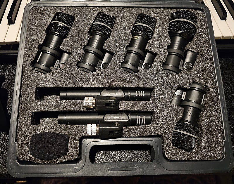 Nady Drum Microphone Pack 2020s - Black | Reverb