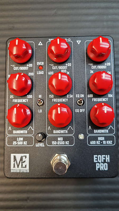 Master Effects EQFH PRO Dimebag Inspired EQ pedal 2024 - | Reverb