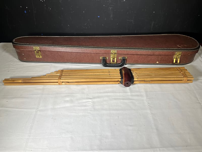 Thai Khaen Bamboo Pipes Khen Double Free-Reed Traditional | Reverb
