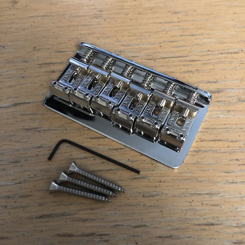 Fender Vintage Hardtail Reissue Bridge Chrome 72 | Reverb Australia