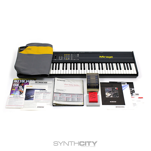 Ensoniq Mirage DSK-8 V.2 8-Bit Sampler Keyboard w/ | Reverb Canada