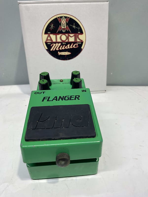 KMD Flanger Pedal - MIJ Made In Japan - Green | Reverb
