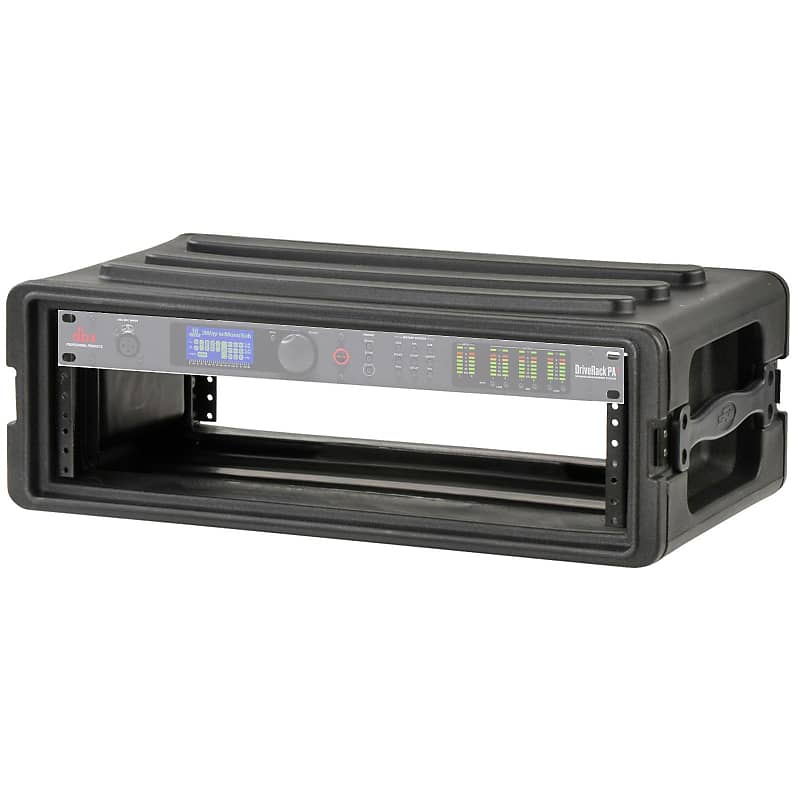 SKB 1SKB-R3S Shallow 3U Roto Rack Case w/ Steel Rails | Reverb