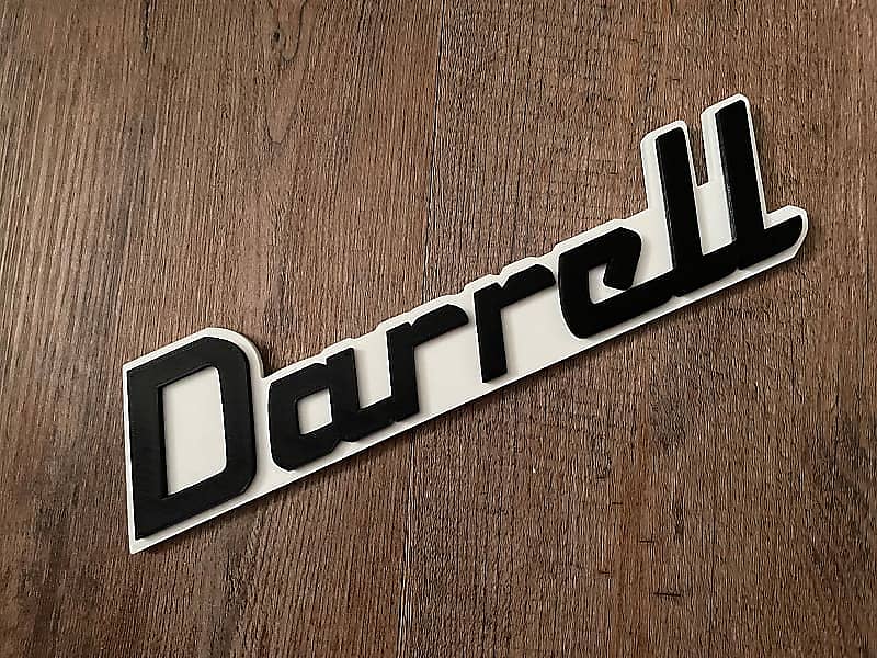 Darrell Logo v1.0 2023 - Matte White | Reverb