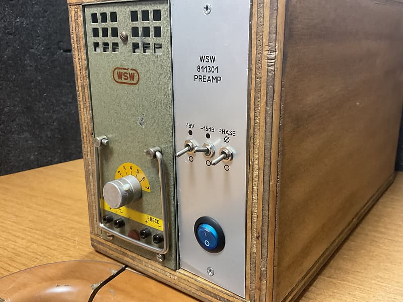 WSW 811301 W/PSU TUBE PREAMP. MICROPHONE VINTAGE | Reverb
