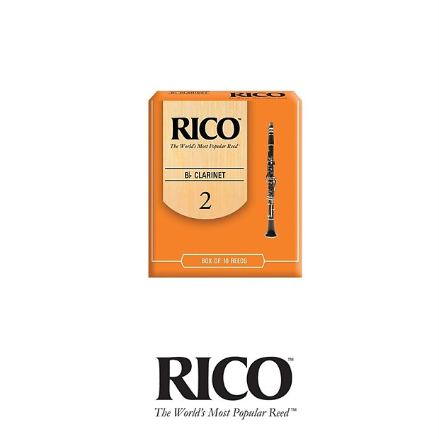 Rico Bb Clarinet Reeds - 3 Pack | Reverb