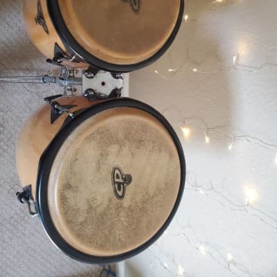 Conga Set Latin Percussion Cosmic Percussion Siam Oak | Reverb