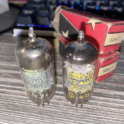 Miniwatt Dario 12AU7 New old stock PAIR | Reverb Deutschland