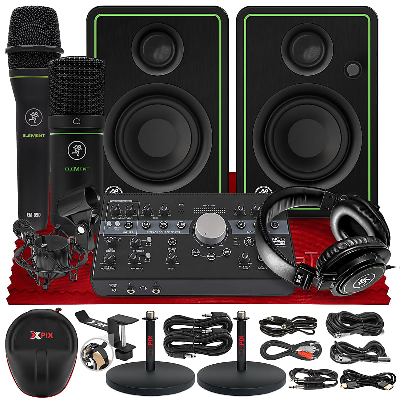 Mackie Audio Interface STUDIO BUNDLE & Software - Big Knob | Reverb