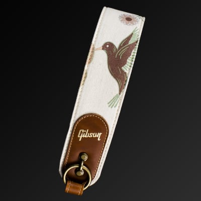 Gibson Hummingbird Premium Guitar Strap | Reverb