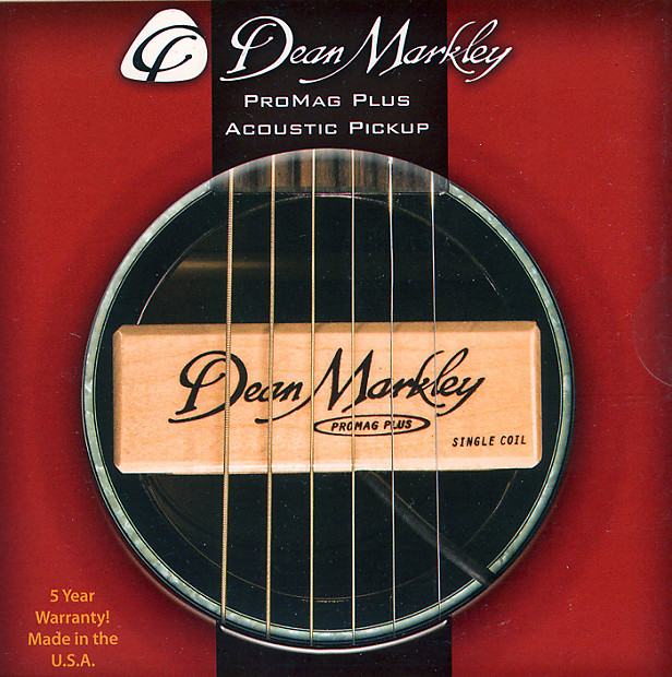 Dean Markley ProMag Plus Single Coil Acoustic Guitar | Reverb UK