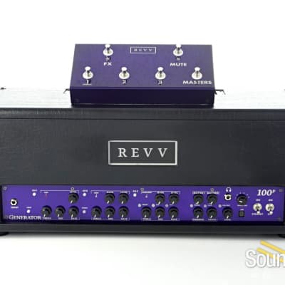 REVV Generator 100R MK3 Custom Zebra Tolex - 3 Channel Tube | Reverb