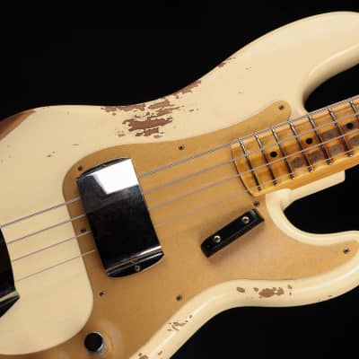 Fender Custom Shop 1958 Precision Bass Heavy Relic - Vintage | Reverb