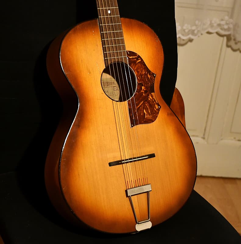 ️ Video Included – Vintage Framus 5/7 50 Parlor | Reverb Italia