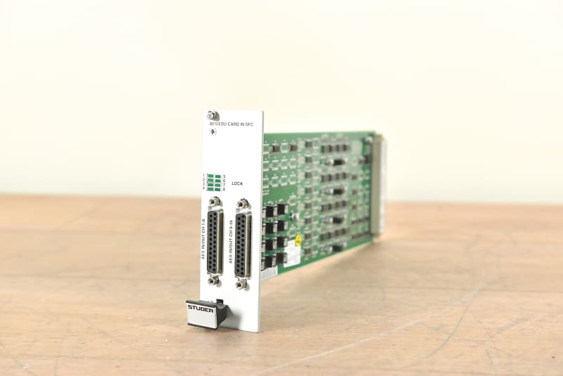 Studer 16-ch in/16-ch out AES/EBU Card for D21m | Reverb Canada