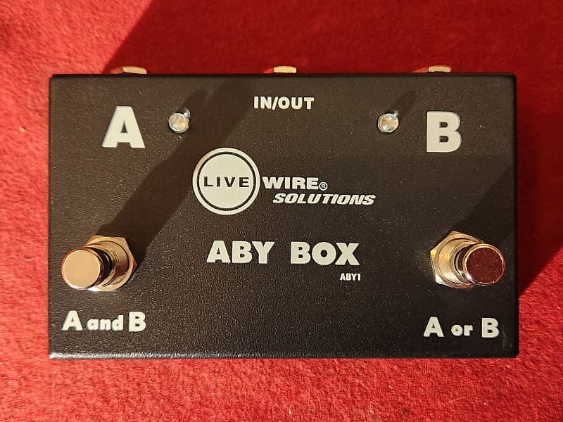 Live Wire ABY1 Guitar Footswitch | Reverb