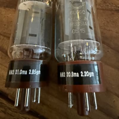 Winged C. Svetlana. 6L6. MM2 matched. | Reverb