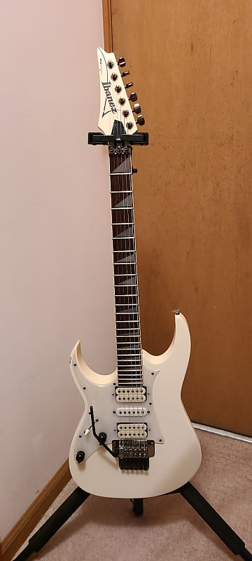 Left Handed Ibanez Rg450 White | Reverb