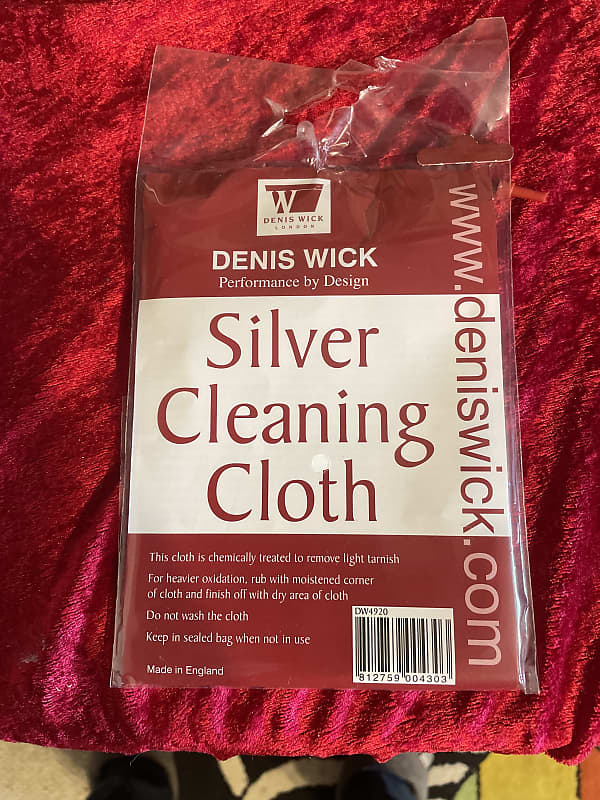 Denis Wick Silver cleaning cloth | Reverb