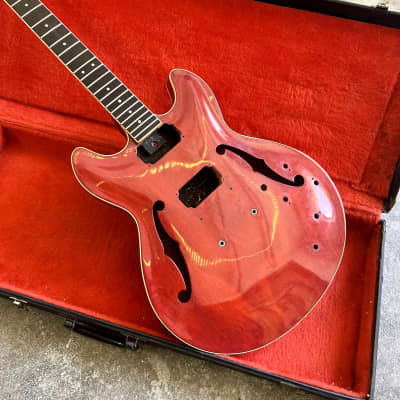 Yamaha SA-1000 body and neck project husk c 1979 - Cherry | Reverb