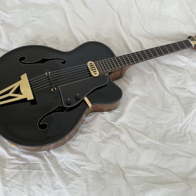 Alexander Polyakov Instruments Archtop guitar #14 Blacktop | Reverb
