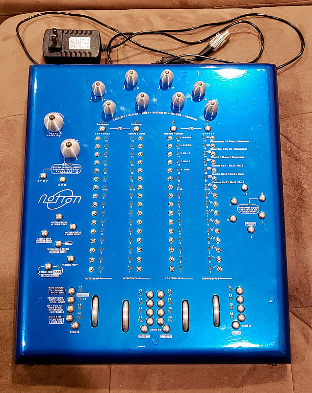 Latronic Notron MIDI Sequencer (Blue, Mk II) + extras | Reverb UK