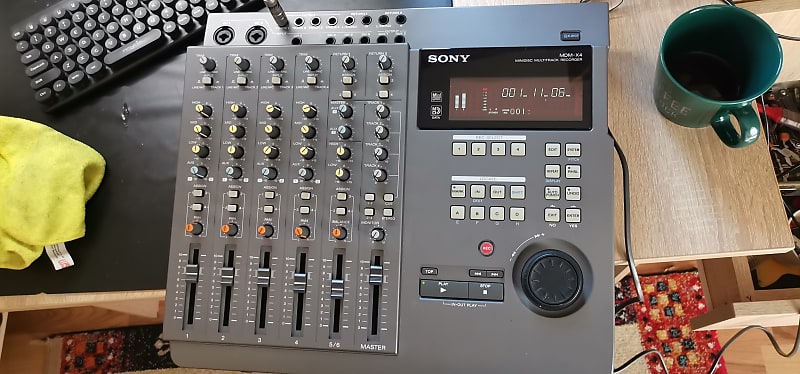 SONY MDM X4 Multitrack Minidisc recorder studio | Reverb