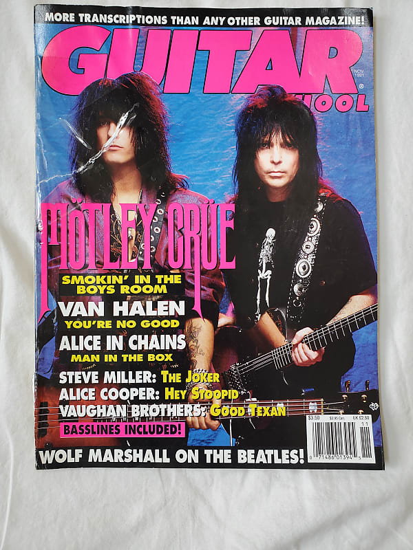 Guitar School Magazine Back Issue November 1991 | Reverb
