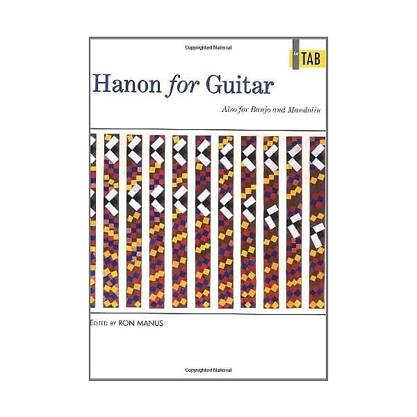 Hanon for Guitar: In Tab Ron Manus | Reverb UK