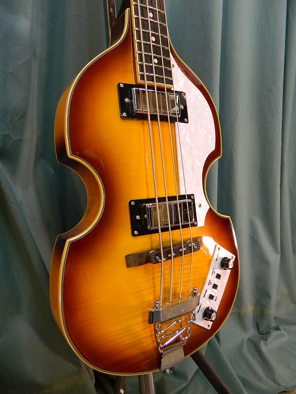 Rogue Violin Bass c.2010 Sunburst | Reverb