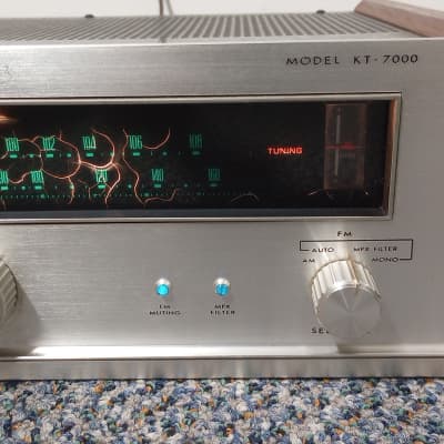 Kenwood KT-7000 Solid State AM-FM Stereo Tuner | Reverb