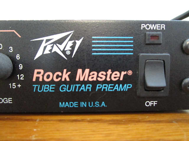 Peavey Rock Master Vintage Tube Guitar Preamp Rockmaster | Reverb