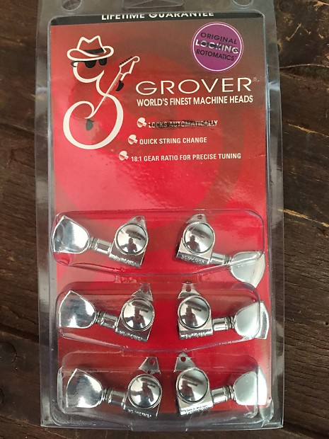 Grover Les Paul tuners Chrome | Reverb