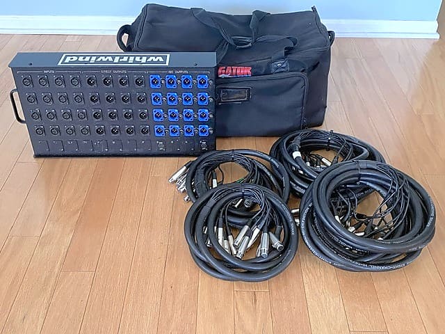 USA Made Whirlwind 16 Channel Split Snake w/ 16 Isolated | Reverb