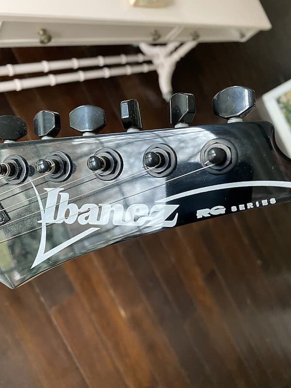 Ibanez RG 6003 FM 2018 Flat Transparent Gray | Reverb