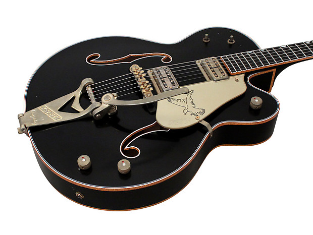 Gretsch Masterbuilt 1959 Black Falcon Custom Shop | Reverb