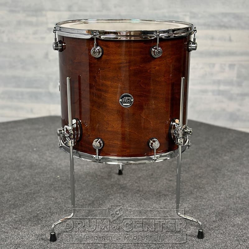 DW Performance Floor Tom 18x16 Walnut Lacquer - DCP | Reverb