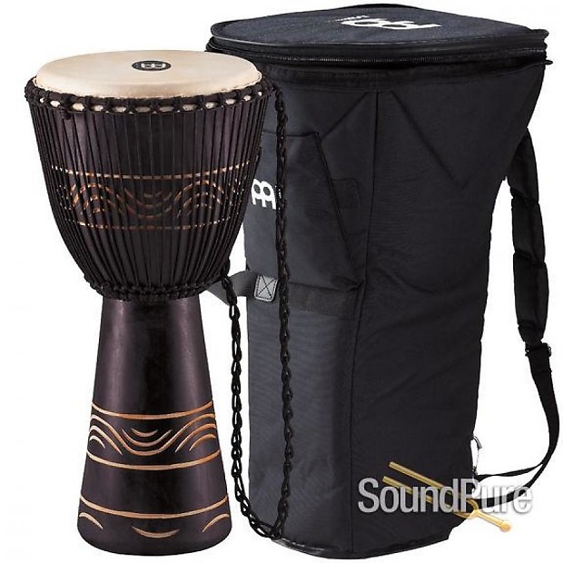 Meinl 12" Large African Djembe with Bag Large-Moon Series | Reverb