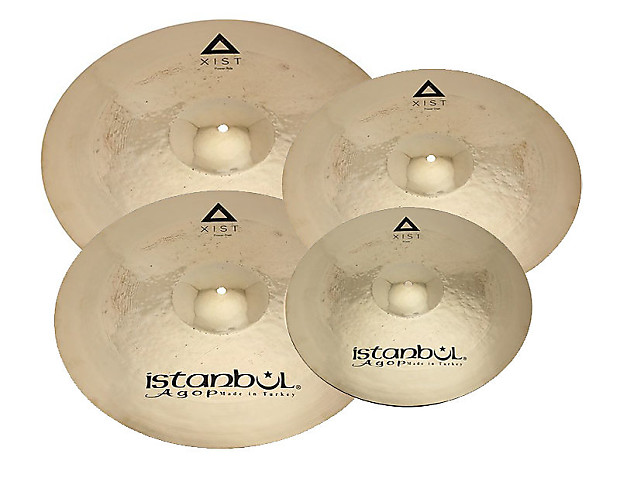 Istanbul XIST Power 4 Cymbal Set with Free Case | Reverb