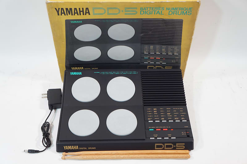YAMAHA DD-5 Digital Drums Electric Drum Machine Rhythm Box w/ | Reverb