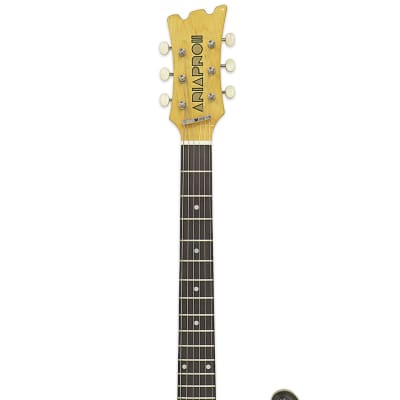 Aria Pro II DM-206 Retro Classics Guitar - Black | Reverb