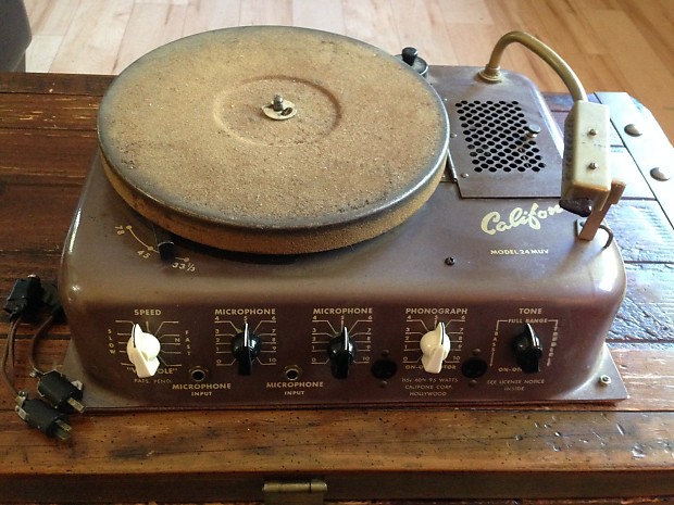 Califone 6L6 guitar amp 1952 | Reverb