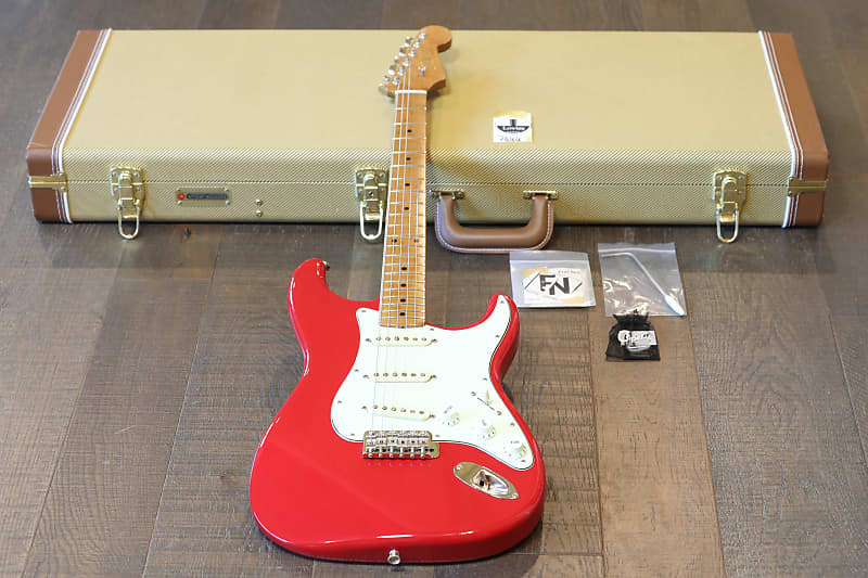 MINTY! 2024 Rutters Strat Style Electric Guitar Fiesta | Reverb Canada