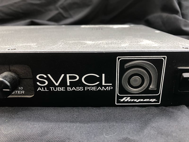 Ampeg SVPCL All Tube Bass Preamp rack mount SVP CL pre amp | Reverb